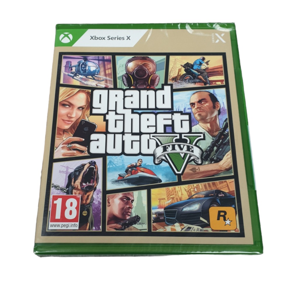 New Grand Theft Auto 5 GTA V Xbox Series X - Own4Less